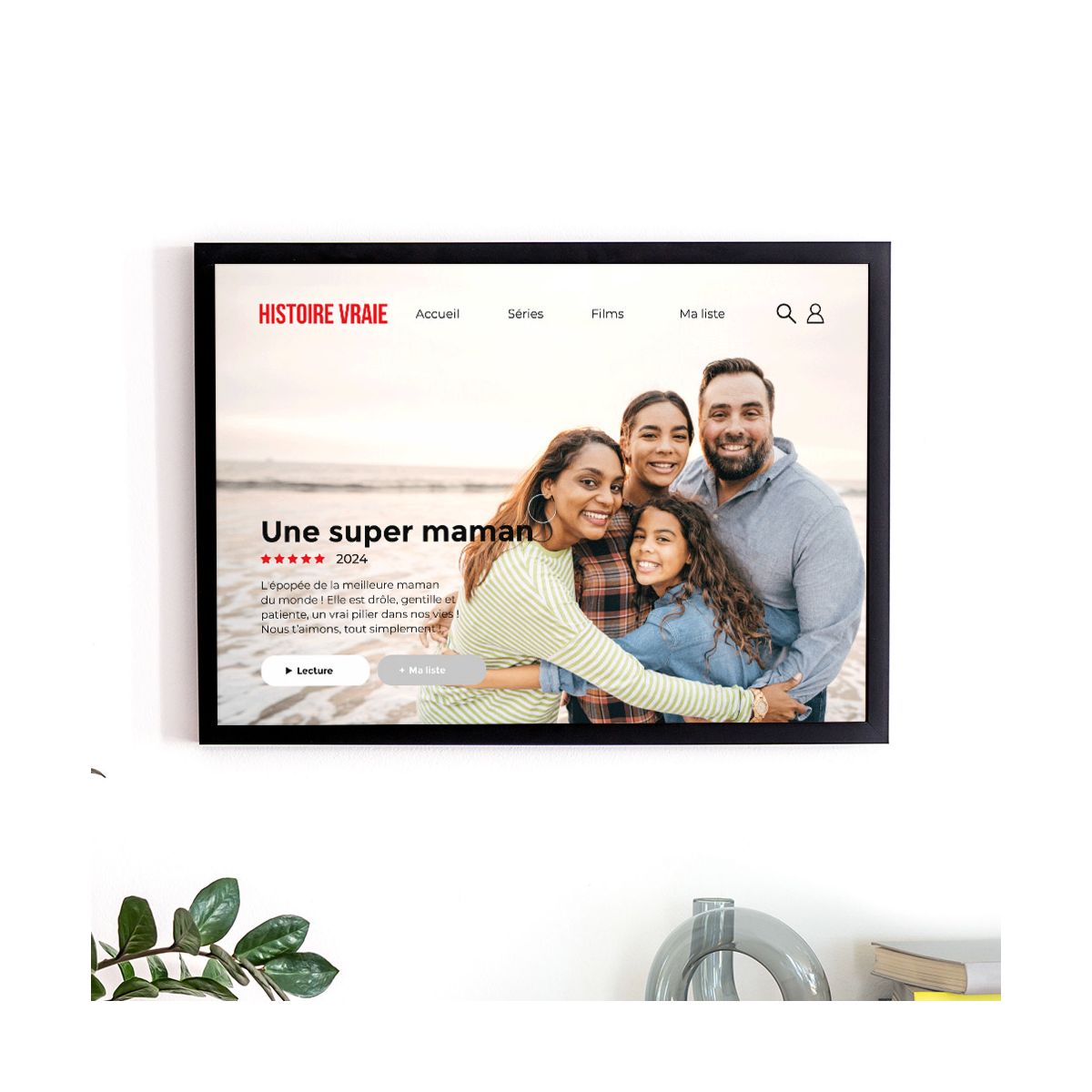 Poster personnalisé - Netflix | Cadeauxfolies.ch